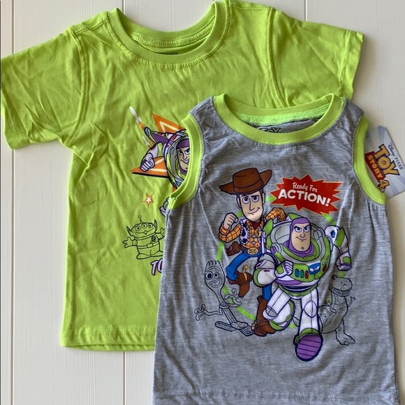Disney | Shirts & Tops | Disney Toy Story 2 Piece Set | Poshmark